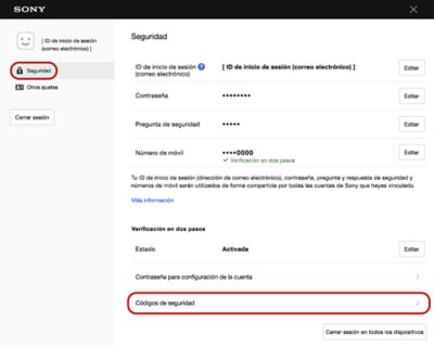 Cómo configurar la verificación en dos pasos en PlayStation Network