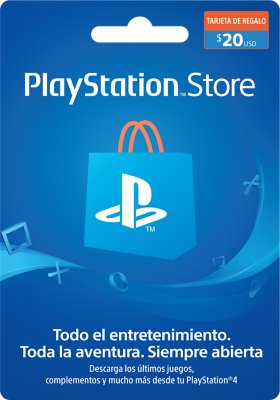 Tarjetas de regalo de PlayStation