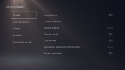 Características de accesibilidad en PS5 y PS4 | PlayStation (Perú)